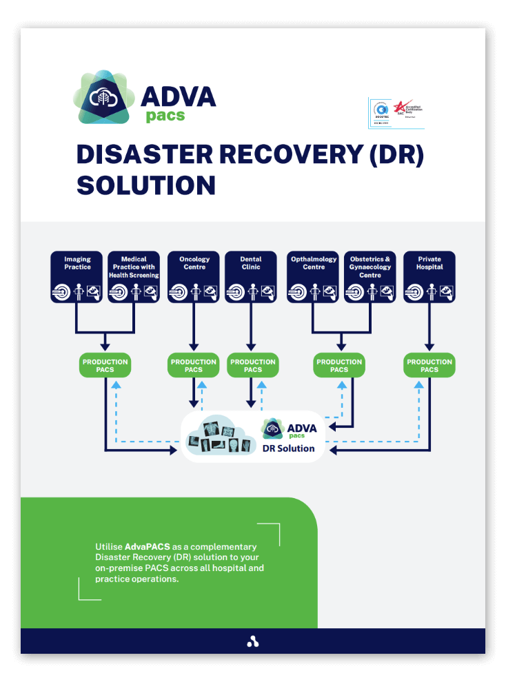Cloud Native PACS Disaster Recovery Solution - AdvaPACS